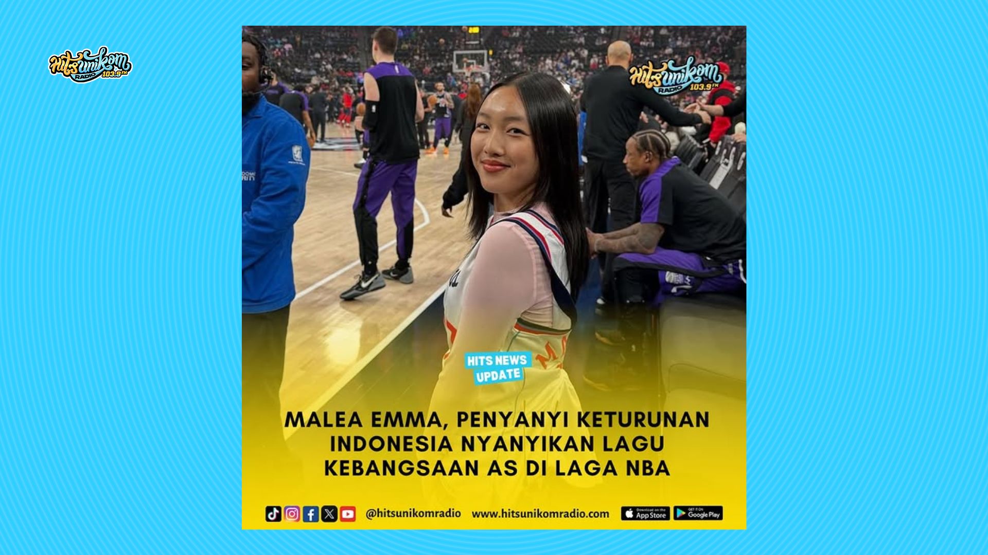 Alea Emma, Penyanyi Keturunan Indonesia Nyanyikan Lagu Kebangsaan AS Di ...