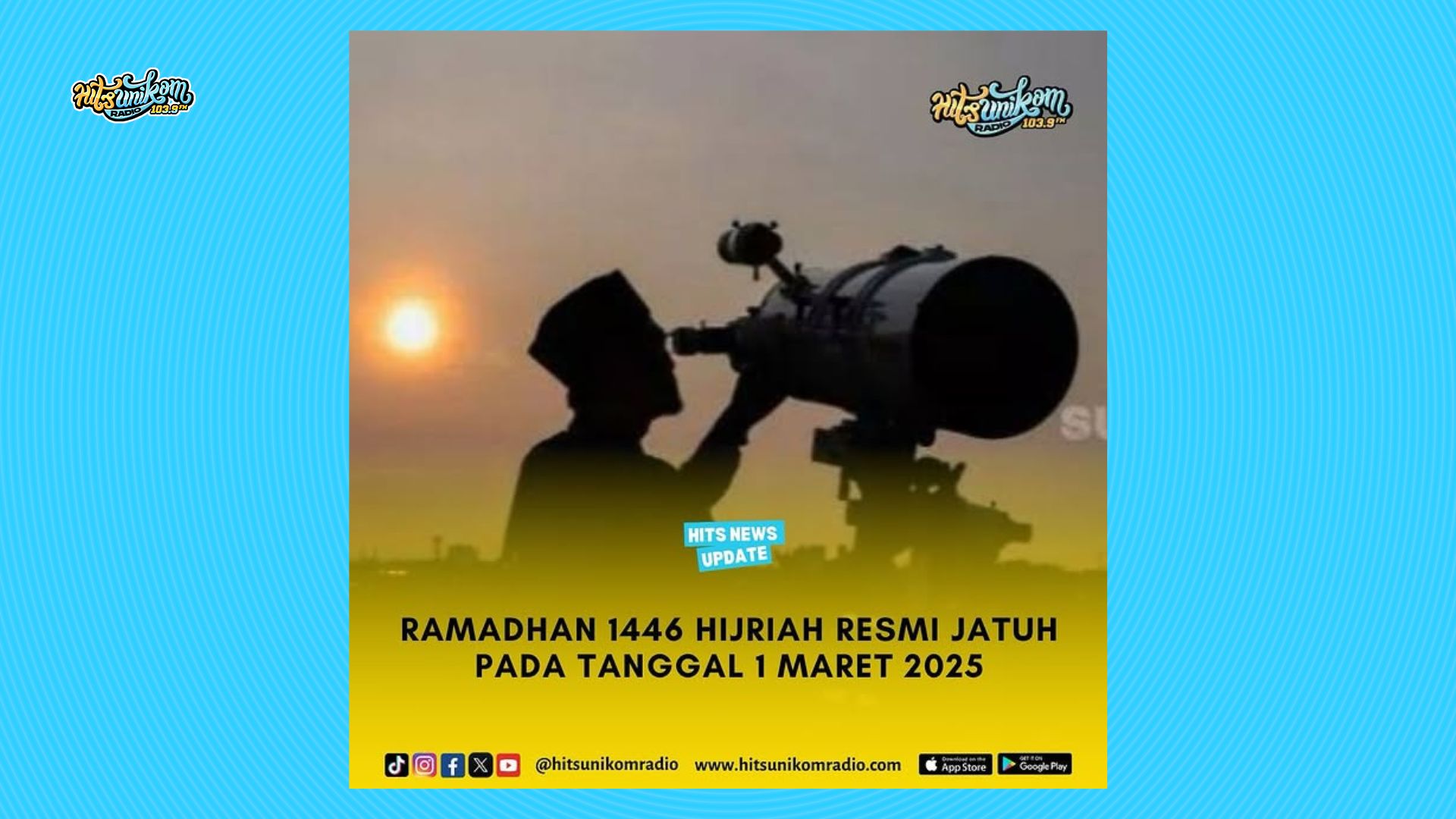 Ramadhan 1446 Hijriah Resmi Jatuh Pada Tanggal 1 Maret 2025